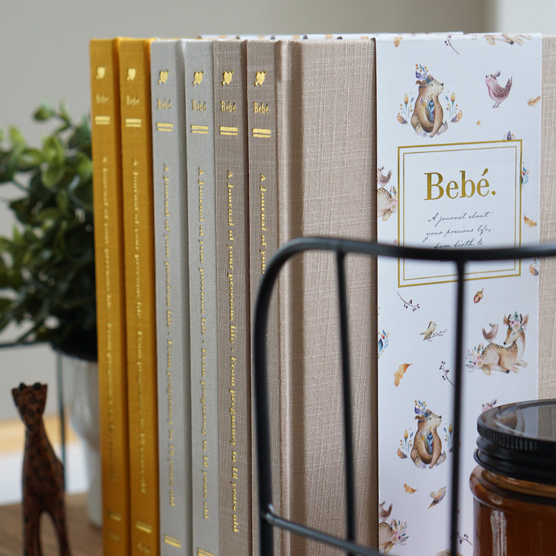 Bebé Baby Book With Keepsake Box And Pen