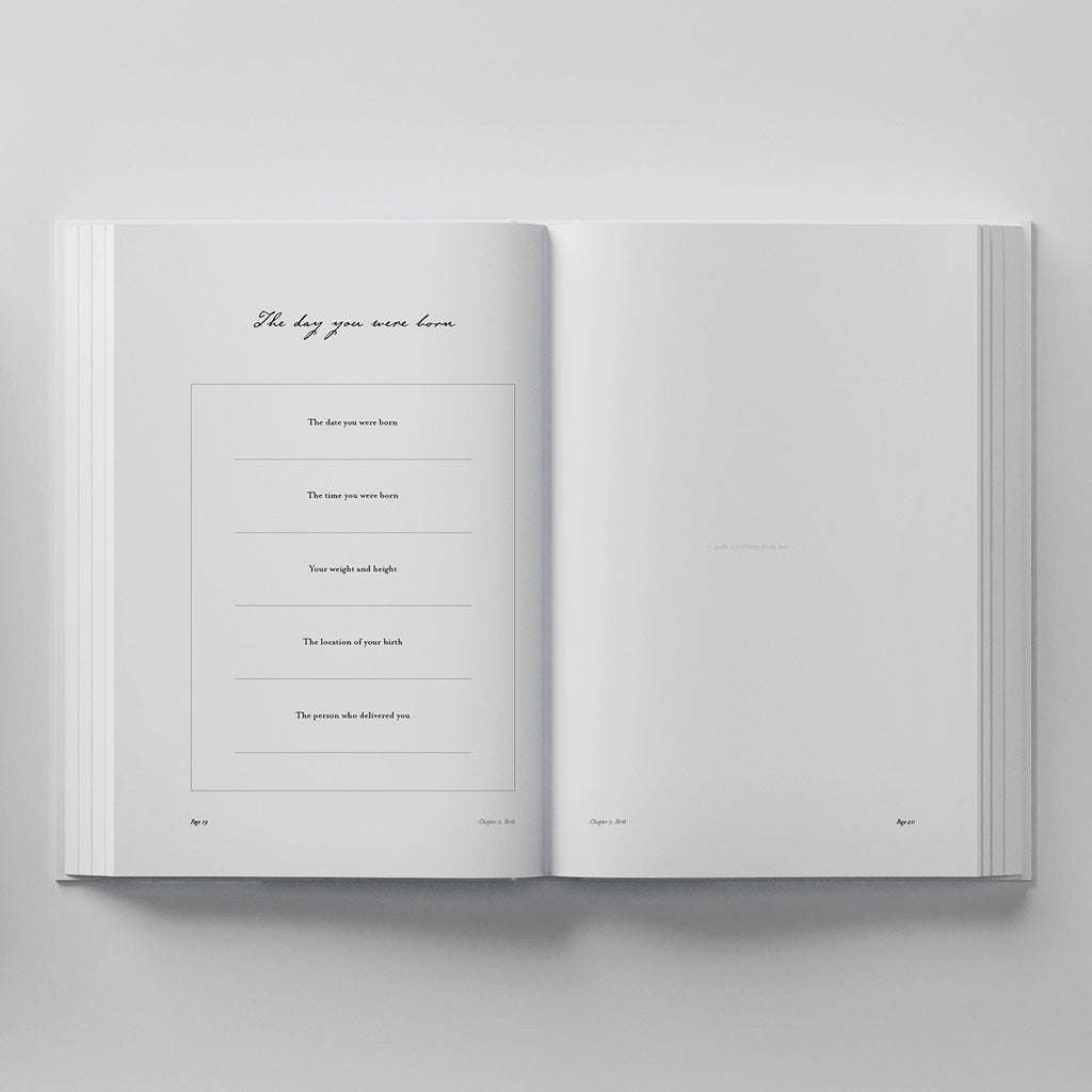 Bebé Baby Book With Keepsake Box And Pen